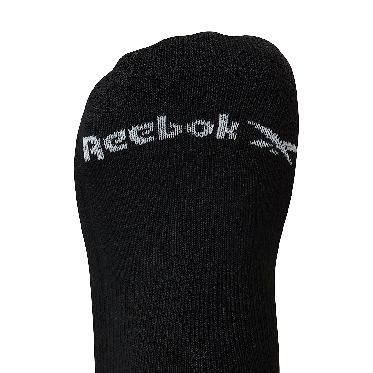 Reebok Men's Cushioned Comfort Athletic Performance High Crew Socks (5 Pack), Size 6-12.5, Classic Black