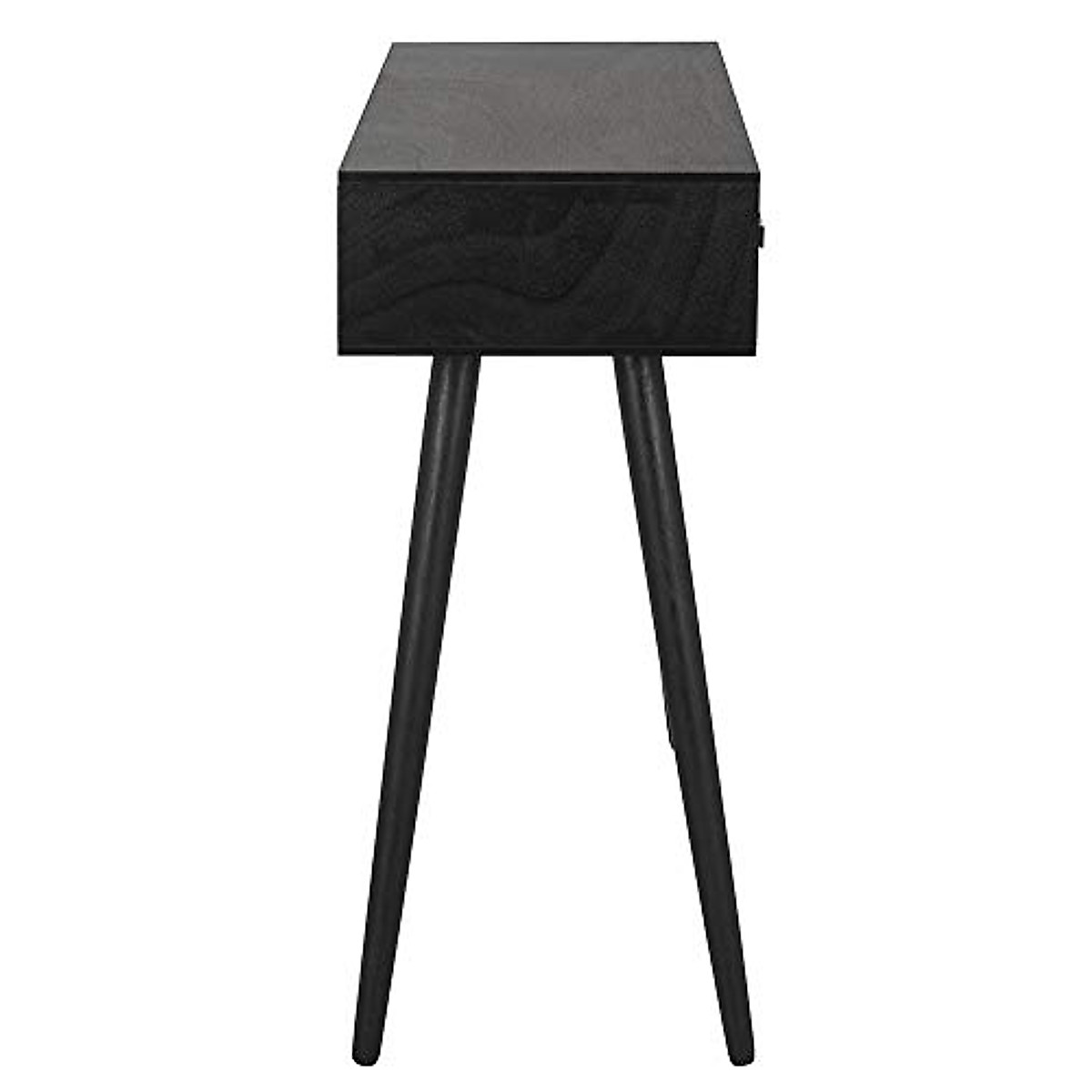 Safavieh Home Albus Mid-Century Modern Black 3-drawer Console Table