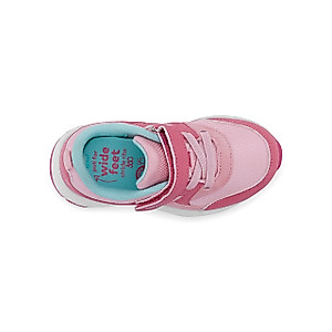 Stride Rite 360 Unisex Child Ace 2.0 Sneaker, Pink, 9 Toddler US