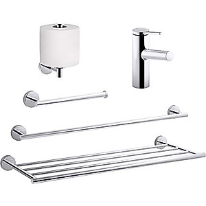 Kohler K-99491-4-CP Elate Bathroom Faucet, Bathroom Sink Faucet in Polished Chrome