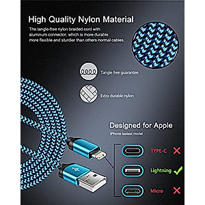 iPhone Car Charger Fast Charging for iPhone 14 13 12 Pro Max Mini SE 11Pro Max X 10 XR XS 8 Plus, 30W Dual Port Cigarette Lighter Adapter + Braided Apple Lightning Cable i Phone Charger Cord Wire 6FT