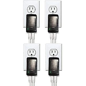 4 Pack IPCamPower Mini POE Injector Wall Wart Plug | 802.3af Full 15 watts | Designed for IP Cameras and Phones Like Cisco/Polycom/Aastra