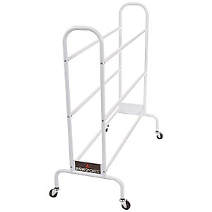 Ball Cart Wide Base (12 Balls), Color-White