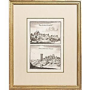 Prosp. de la Ville de St. Florentin/Chasteau de Mouthar en Bourgongne