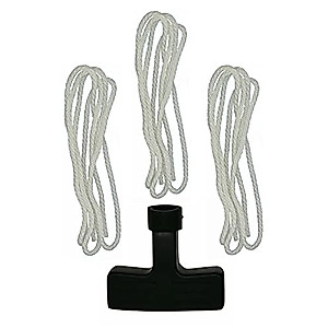 YAMAKATO Predator 212 CT200u GX160 Pull Cord Rope for Honda GX200 GX120 GX240 GX270 Champion Generator 2500 3500 4000 4375 Tiller, Pull Cord for Recoil Starter 4mm 5/32in w/Handle Grip