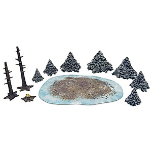 Monster Scenery Ice Wilds: Snow Pine Forest Double Pack (2 Items)