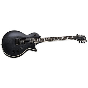 ESP LTD EC-1000FM Evertune Electric Guitar, See Thru Black