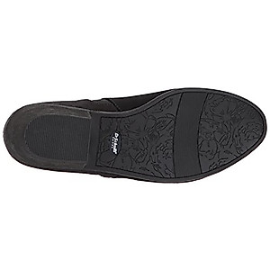 Dr. Scholl's Shoes womens Brief -Ankle Ankle Boot, Black Microfiber Suede, 8 US