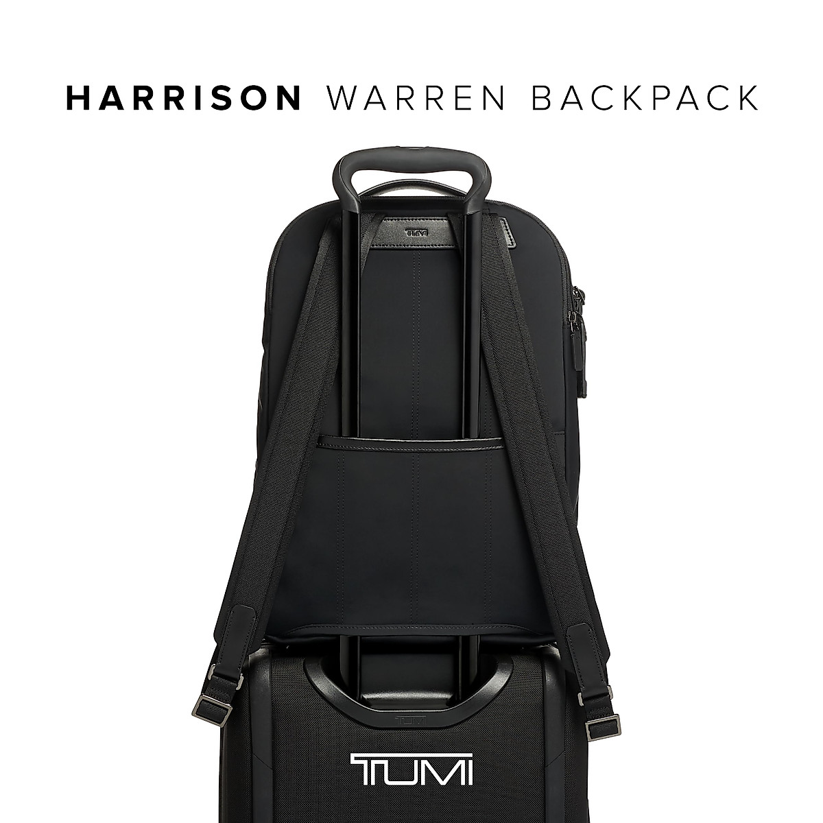 TUMI - Harrison Warren Laptop Backpack - 15 Inch Computer Bag for Men and Women - Black
