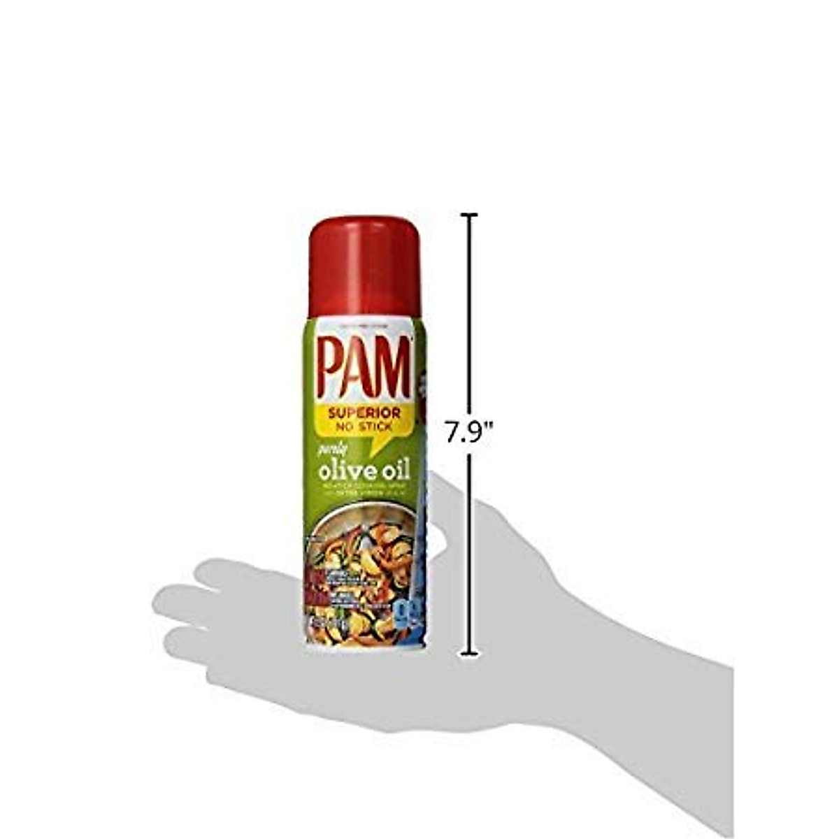 PAM Cooking Spray Olive Oil , 5 Oz (Pack of 2)