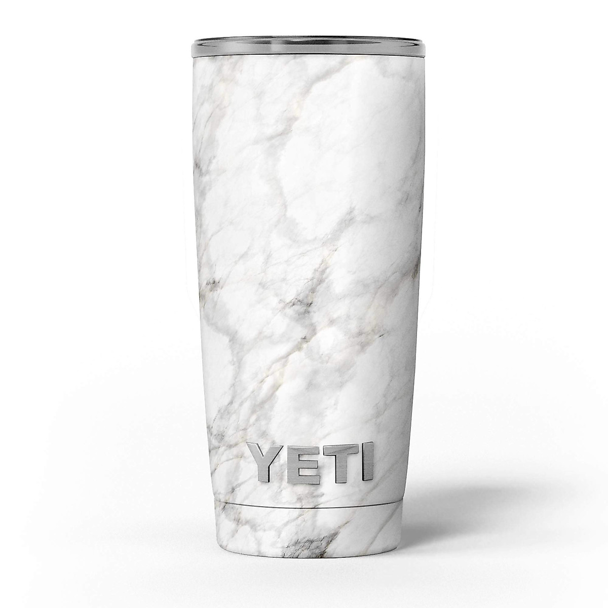 Design Skinz Slate Marble Surface V5 - Skin Decal Vinyl Wrap Kit Compatible with The Yeti Rambler Cooler Tumbler Cups