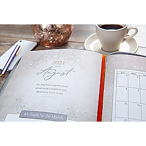 For I Know the Plans 2021 Planner: 18-Month Ziparound Planner