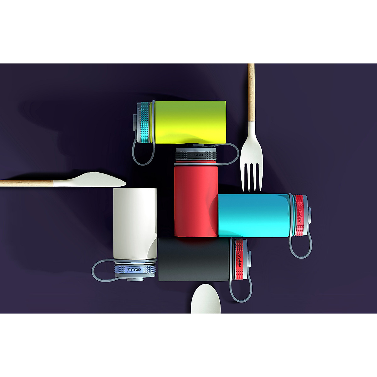 Asobu Mini Hiker Double Walled Vacuum Insulated Stainless Steel Compact Water Travel Bottle 12 Ounce