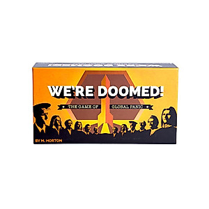 We're Doomed! - Apocalypse Survival Board Game - Cooperative Strategy for 4-10 Players - 15-Minute Race to Escape - Ideal for Competitive Game Nights & Group Gatherings