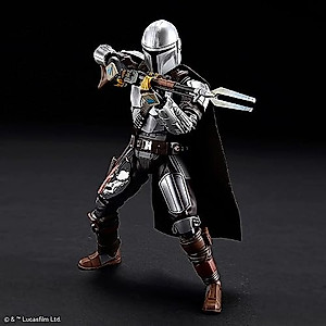 Bandai Hobby - The Mandalorian - The Mandalorian Beskar Armor (Silver Coating Ver.), Bandai Spirits Star Wars 1/12 Model Kit