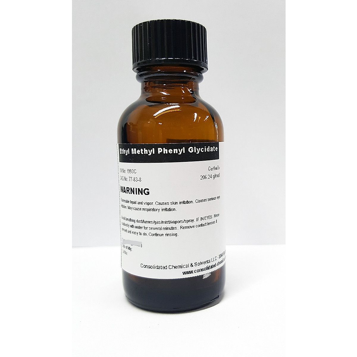 Ethyl Methyl Phenyl Glycidate (Aldehyde C-16, Strawberry glycidate) Aroma Compound 30ml (1 fl oz)