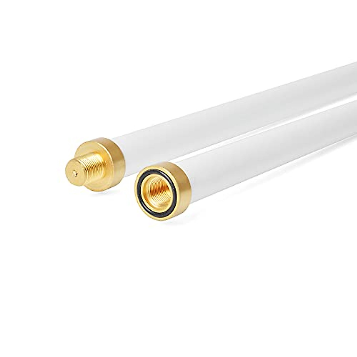 UAYESOK Amateur Base Station Antenna Dual Band UV 2Meter 70cm Fiberglass Mobile Radio Antenna GMRS Vertical Base Antenna 5.8' 200W High Gain for Device Repeater Police Scanner Truck SUV