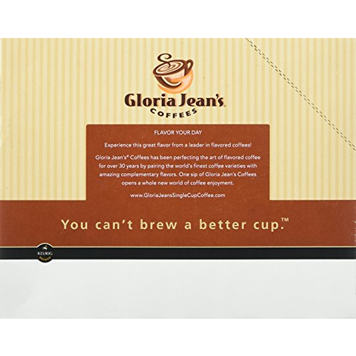 Gloria Jean's Coffees Butter Toffee for Keurig Brewers 24 K-Cups (Pack of 2) - 48 K-Cups Total