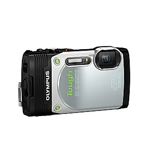 Olympus Stylus TG-850 IHS 16 MP Digital Camera (Black/Silver)