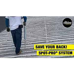 Albion Engineering B12B30SP Spot-Pro System, B-Line Manual Bulk Dispenser + Extension Nozzle for Sealing Exposed Metal Roofing/Siding Fasteners, Complete Kit with Accessories, 30 oz (1 Quart)