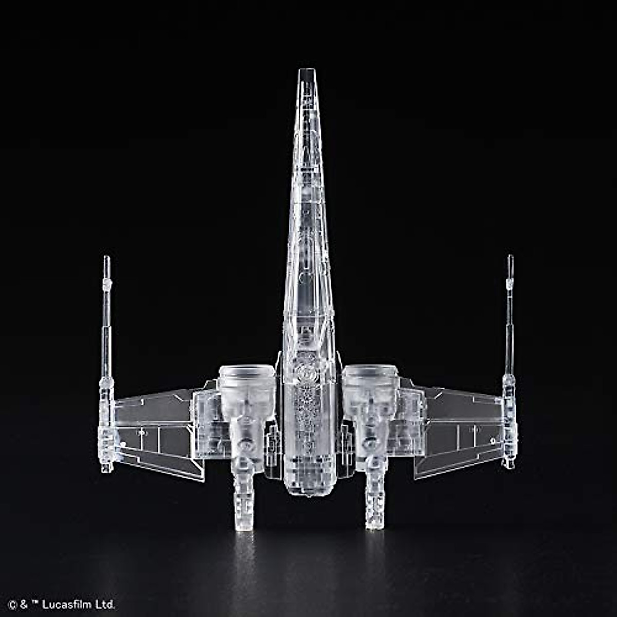 Bandai Hobby - Star Wars - The Last Jedi Clear Vehicle Set, Bandai Spirits VM Model Kit
