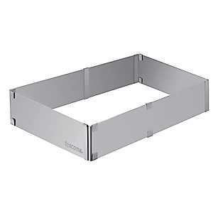Tescoma adjustable baking frame, rectangular, stainless steel