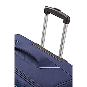 American Tourister Hand Luggage, Blue (Navy), Spinner M (67 cm-66 L)