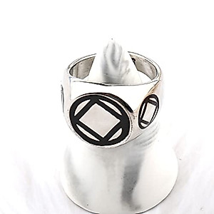 NA Rings Sobriety Gift Narcotics Anonymous Jewelry Recovery NA Narcotics Anonymous Gift Addiction Recovery Gift New Beginnings Gift (NA Ring 13)