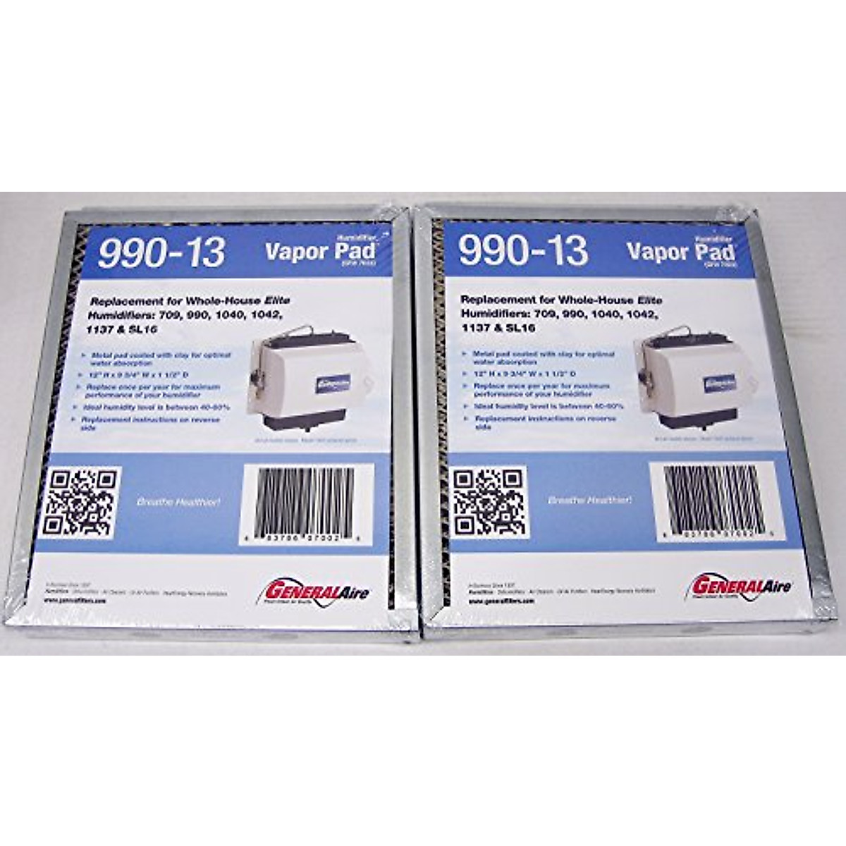 2-pack General Generalaire Humidifier 990-13 Water Pad (View amazon detail page)