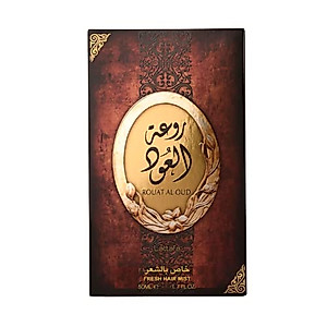 Lattafa Perfumes Rouat Al Oud Hair Mist 50ml(1.7 oz) Spray