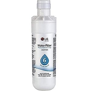 LG LT1000P - 6 Month / 200 Gallon Capacity Replacement Refrigerator Water Filter (NSF42, NSF53, and NSF401) ADQ74793501, ADQ75795105, or AGF80300704 , White