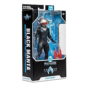 McFarlane Toys - DC Multiverse Black Manta (Aquaman and The Lost Kingdom) 7" Action Figure