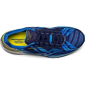 Saucony Men's Endorphin Speed Running Shoe, Wyatt Blue/White, 4.5