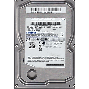 SAMSUNG HD502HJ, HD502HJ, REV A, 500GB SATA 3.5 Hard Drive