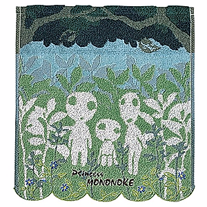 Marushin Studio Ghibli Princess Mononoke Wash Towel Forest of Mononoke