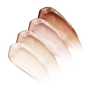 Hocossy Liquid Highlighter Natural Glow For Face & Body, Waterproof Moisturizing Light Liquid Luminizer For Long Lasting Shimmer, Contour Highlighter Stick Easy to Apply with Cushion Applicator