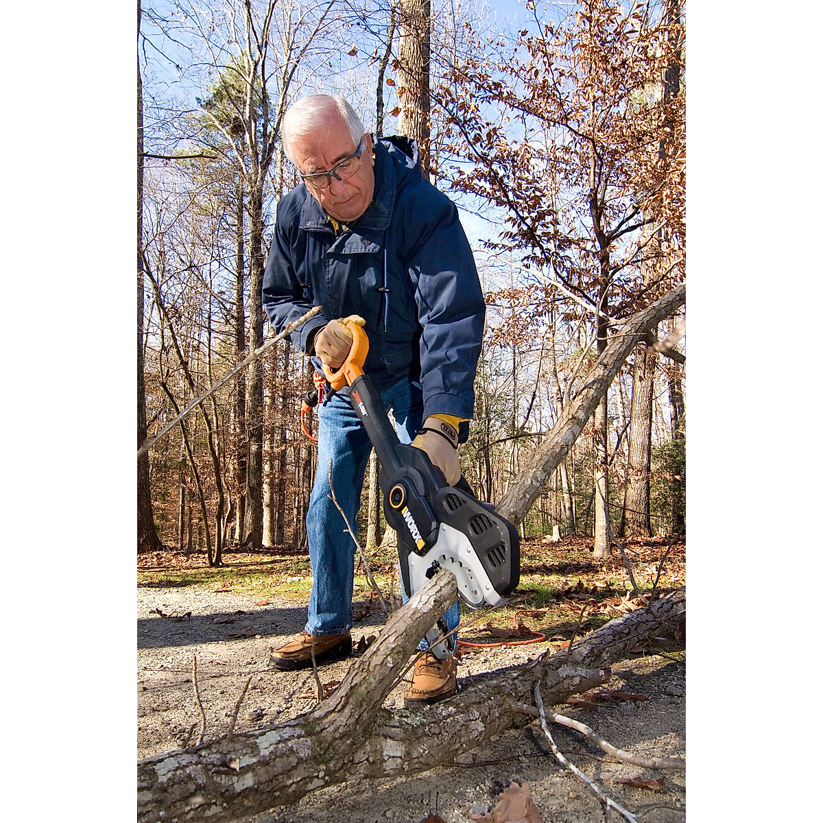 Worx WG307 5 Amp JawSaw Electric Chainsaw