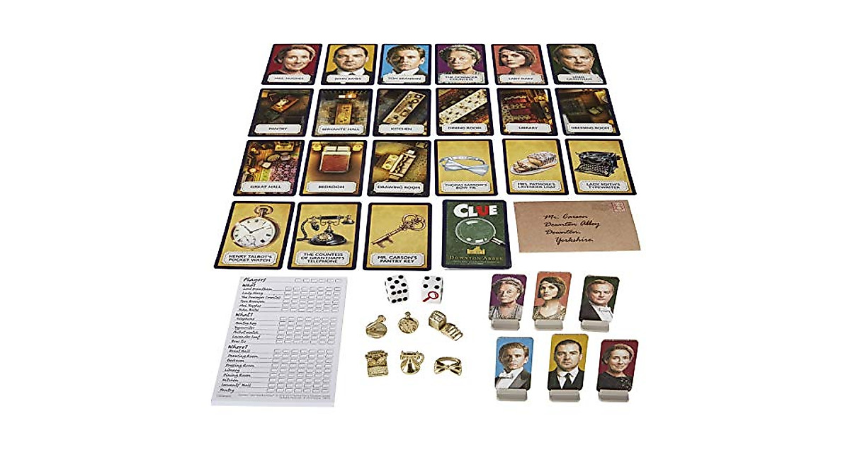 Clue: Downton Abbey Edition Board Game for Ages 13+