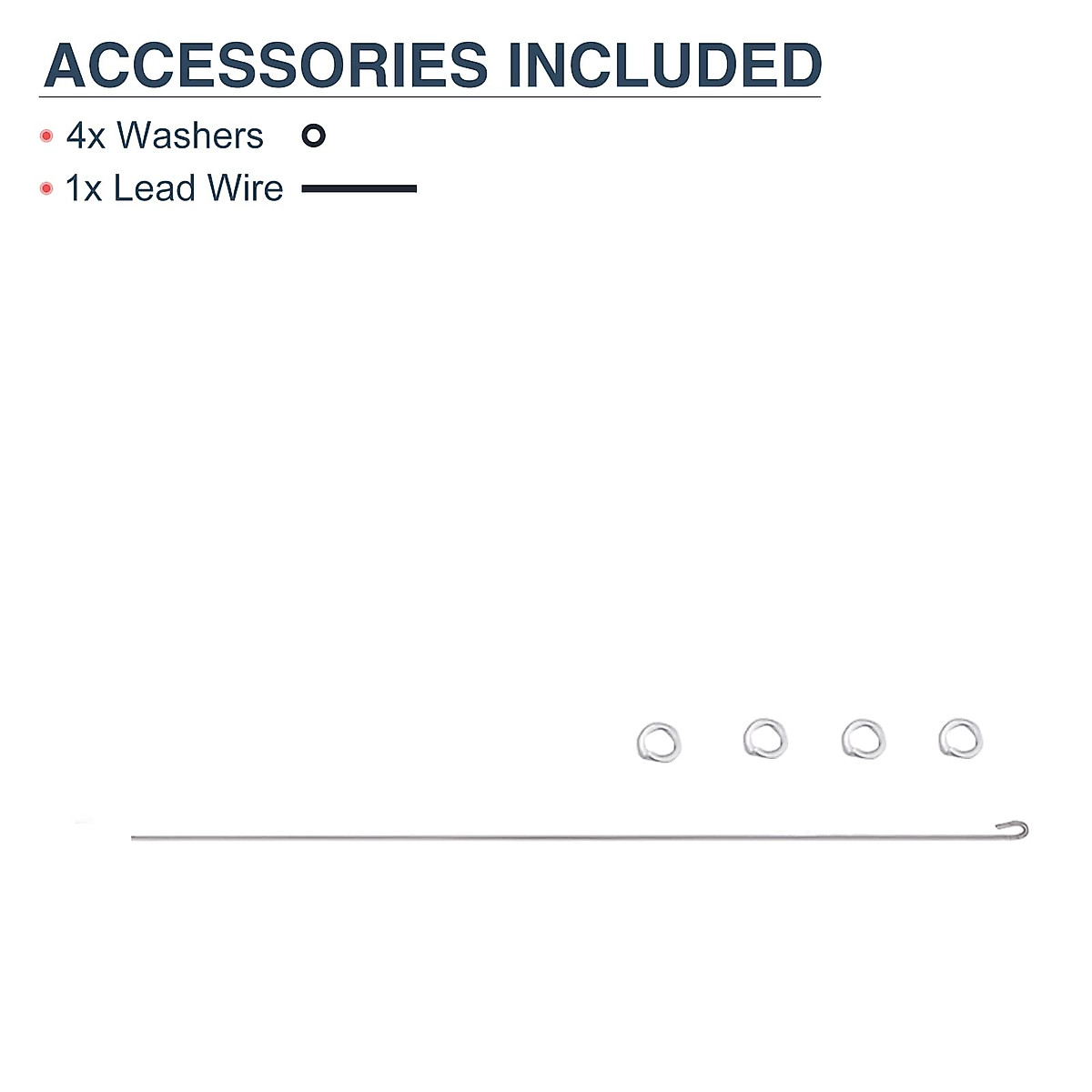 Tent Pole Shock Cord 1/8 inch 60ft, Elastic Bungee Cord, Replacement Shock Cord for Tent Poles, Tent Pole Repair Kit, Elastic Cord with Lead Wire and Washers