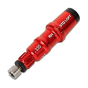 Gofotu Golf ADAPTER SLEEVE Compatible with TAYLORMADE M3 M4 M5 M6 R15 SLDR, RH .335 TIP RED
