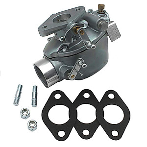 KIPA Carburetor For Ford 600 620 630 640 650 660 700 740 800 820 840 850 860 900 950 960 NAA Tractor With Marvel-Schebler TSX580 Carb 134 Cubic Inch Engine Replace B4NN9510A EAE9510D 0-13880