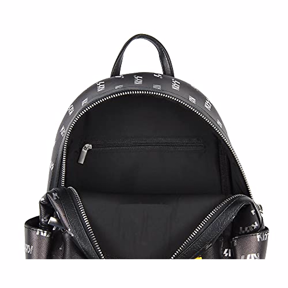 KISS Starchild Demon Spaceman Catman 70s Rock Band Toss Print Mini Backpack