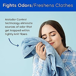 Dropps Stain & Odor Laundry Detergent | Clean & Crisp, 32 Pods | Low-Waste Packaging | Works In All Machines - High Efficiency (HE) Compatible | Powered by Natural Plant-Based Ingredients