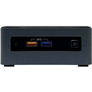 Intel NUC7CJYHN Mini PC NUC Kit - Intel Celeron J4005 Dual-Core Processor up to 2.70 GHz, 8GB DDR4 Memory, 128GB Solid State Drive, Intel UHD Graphics, Windows 10 Pro