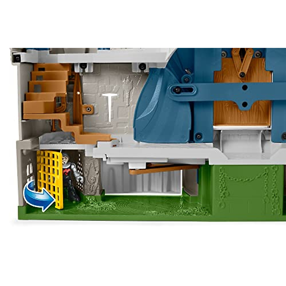 Fisher-Price Imaginext The Lion's Kingdom Castle Medieval-Themed Playset with Figures for Preschool Kids Ages 3 to 8 Years