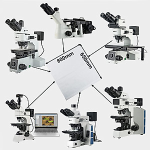 800 X 650mm Microscope Dust Cover with PVC Material, Portable and Used to Prevent Entry for Laboratory Instruments and Household Appliances