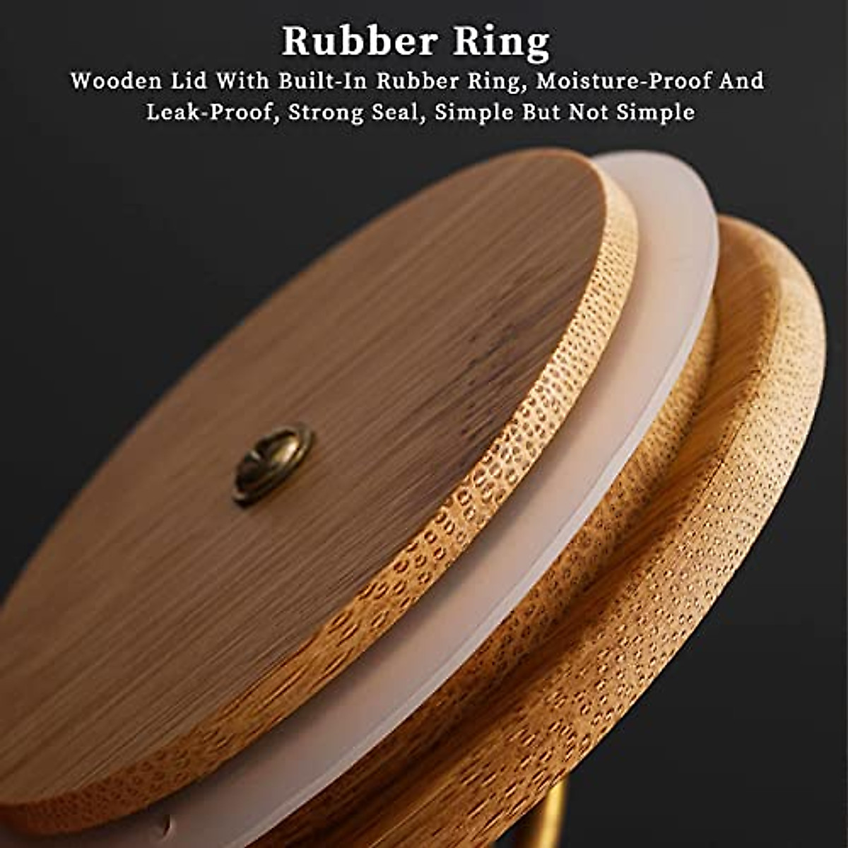 SLDMJFSZ Glass Food Storage Jars,with Cork Lid,Triangle 650ml/Cylinder 800ml Glass Storage Containers for Kitchen Tea Coffee Sugar,Cylinder 800ml