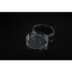 Celltreat 229694 Petri Dish, Slideable, Sterile, 100 mm x 15 mm, 20 per Bag, Clear (Pack of 500)