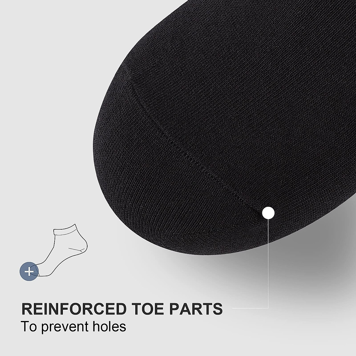 wernies No Show Men Socks, Low Cut Ankle Sock, Men Short Socks Casual Cotton Socks Size 6-10