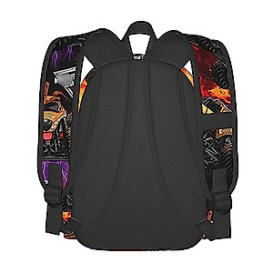 Mysydbmd Truck Backpack 15.6 Inch Capacity Laptop Backpack Casual Travel Sports Bag